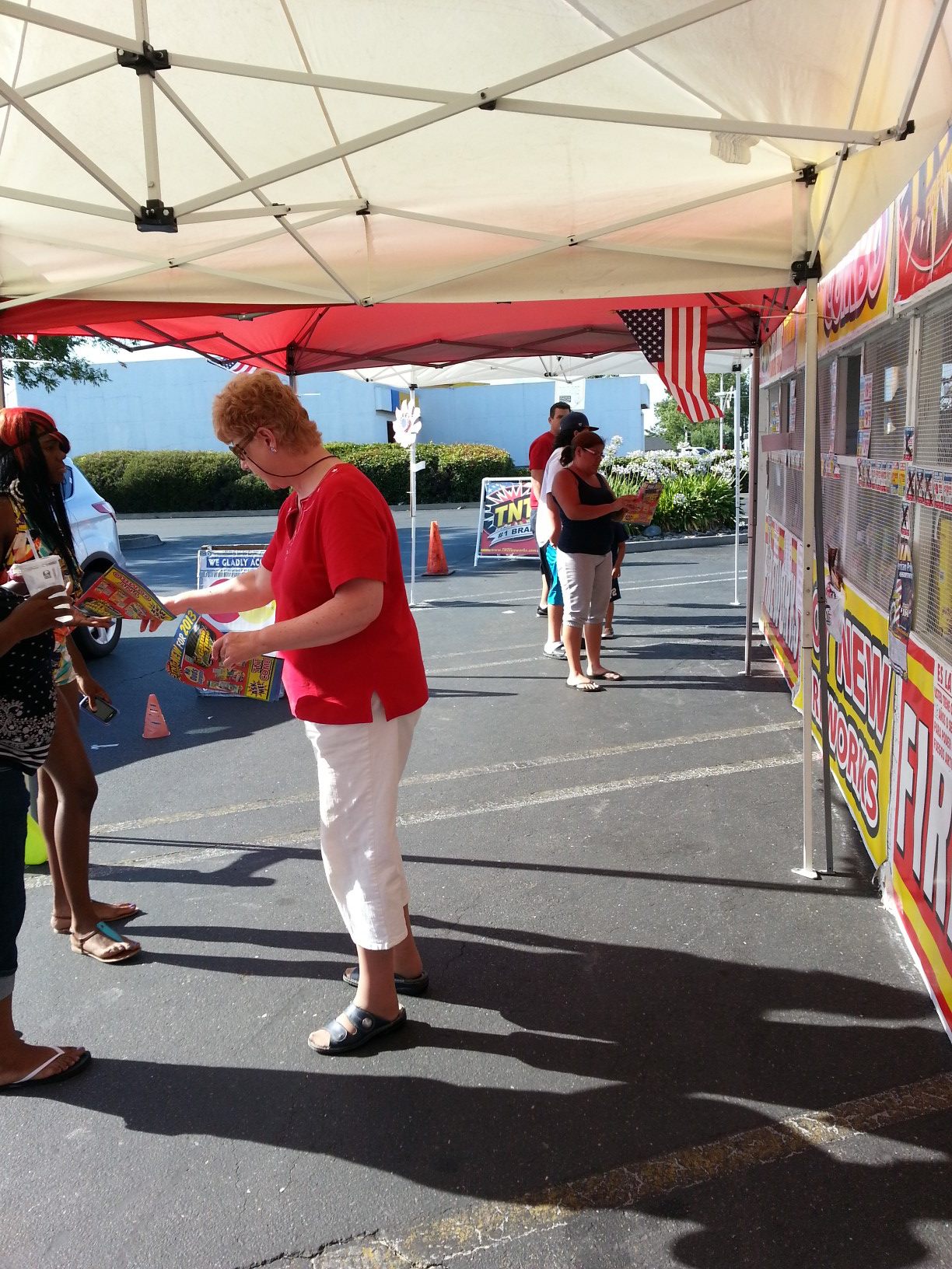 Fireworks Booth – St. Luke's Lutheran Church